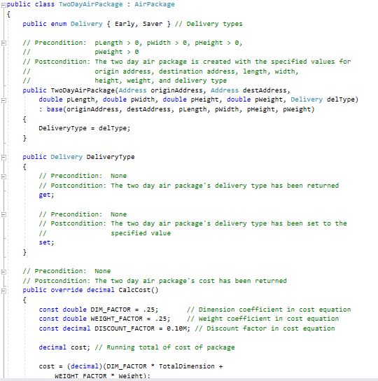 C# Programming – Adam Passanisi